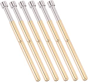 Amazon.com: 100pcs Spring Test Pogo Pin Concave Head Type Spring Test ...