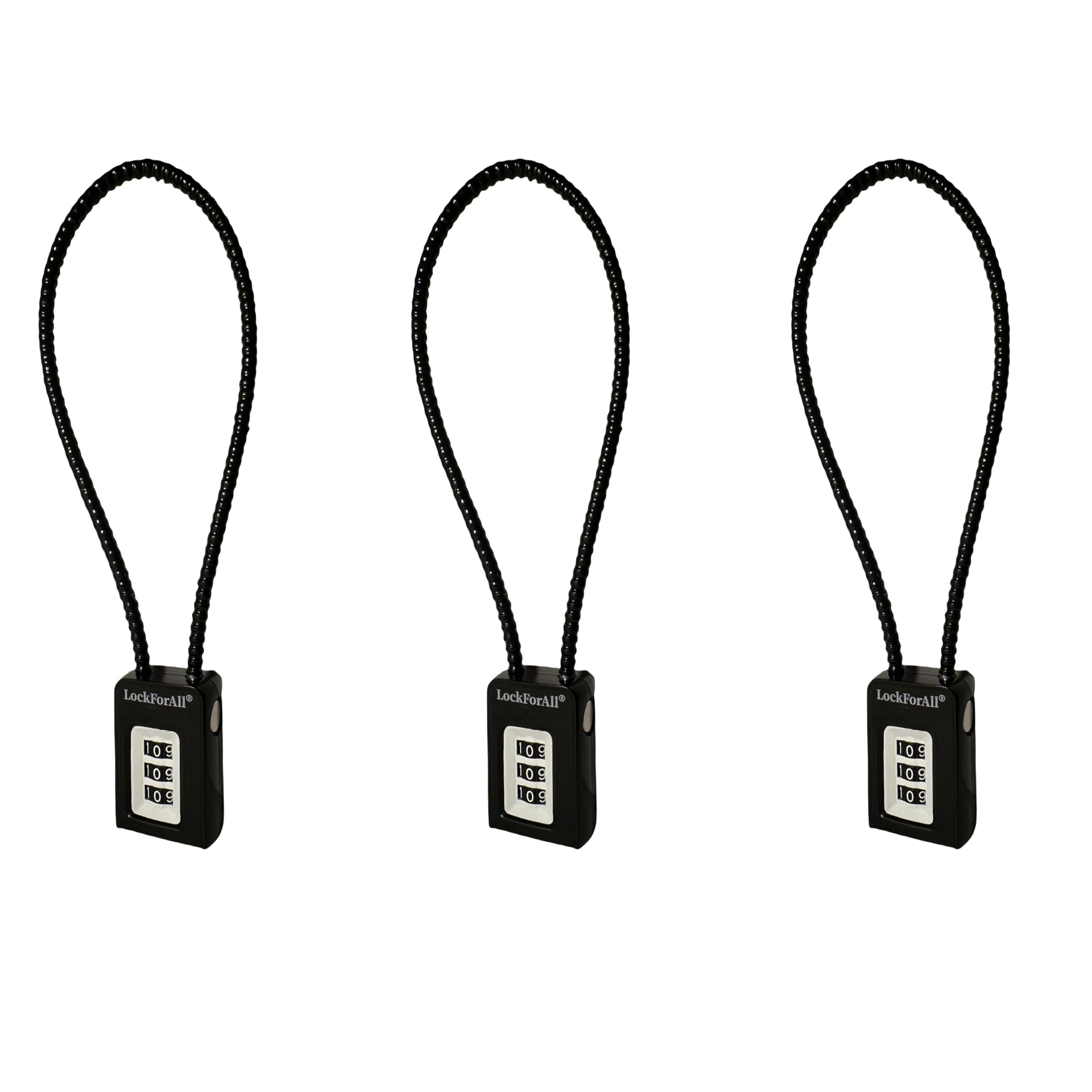 Snapklik.com : Lockforall 15 Inch Cable Gun Lock Combination, For ...