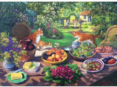 The House of Puzzles – Big 250 Piece Jigsaw Puzzle – Garden Party ...