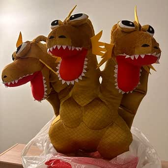 Amazon.co.jp: King Ghidorah Die Cut Cushion Godzilla Shimamura : Home ...