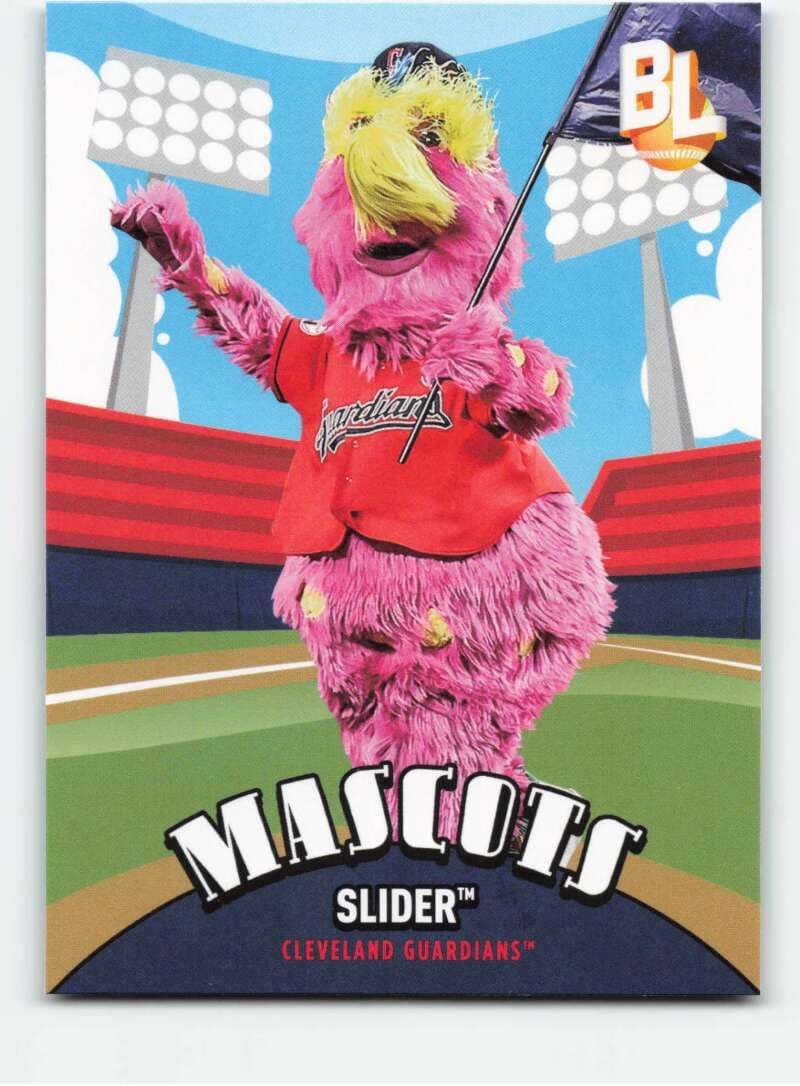 Amazon.com: 2024 TOPPS BIG LEAGUE MASCOTS #M-9 SLIDER CLEVELAND ...