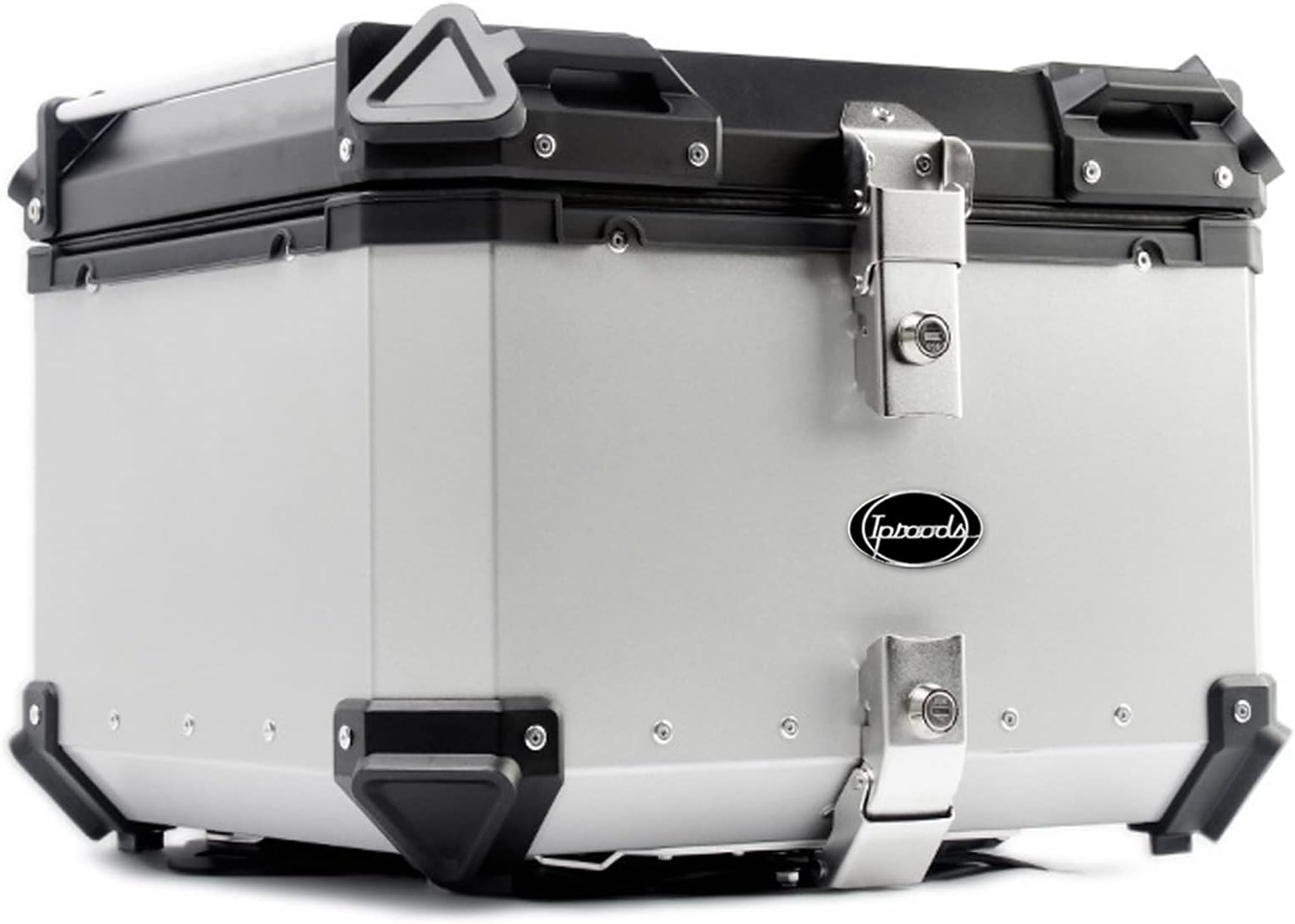 Amazon.com: iproods 55L Motorcycle Top Case, Aluminum Alloy Universal ...