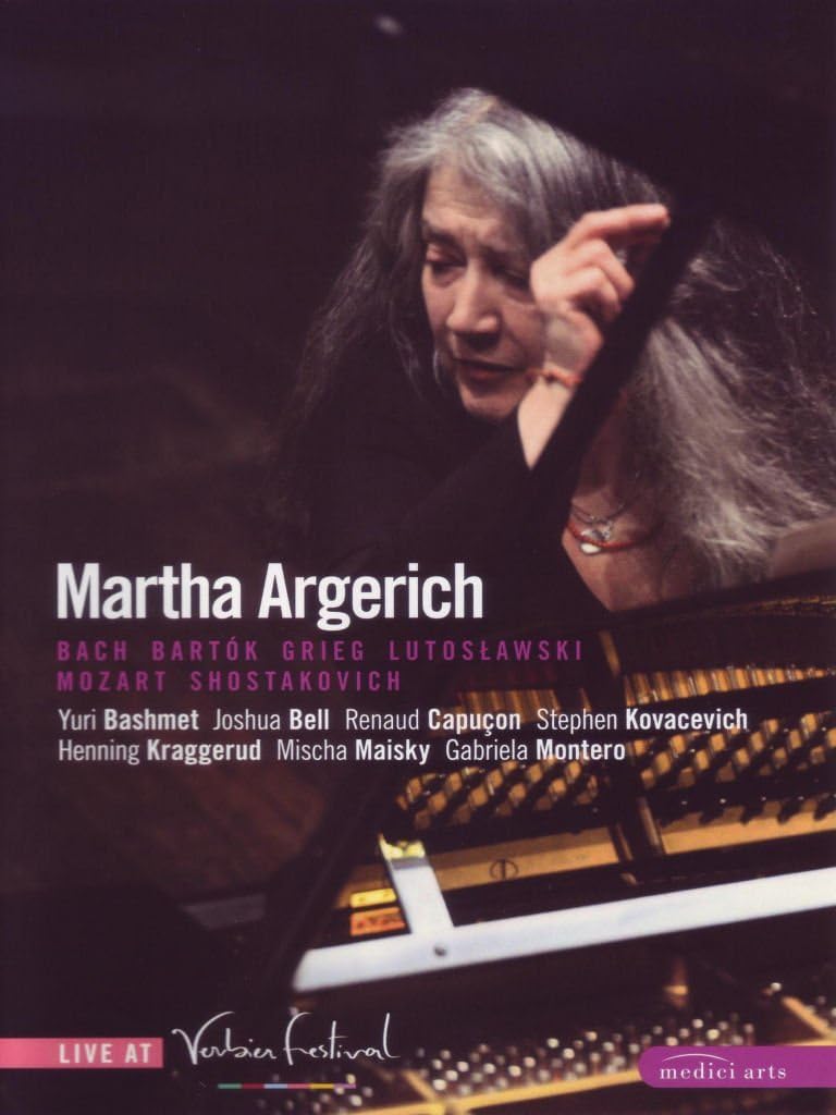 Martha Argerich - Verbier 2007-2008: Amazon.co.uk: Martha Argerich: DVD ...