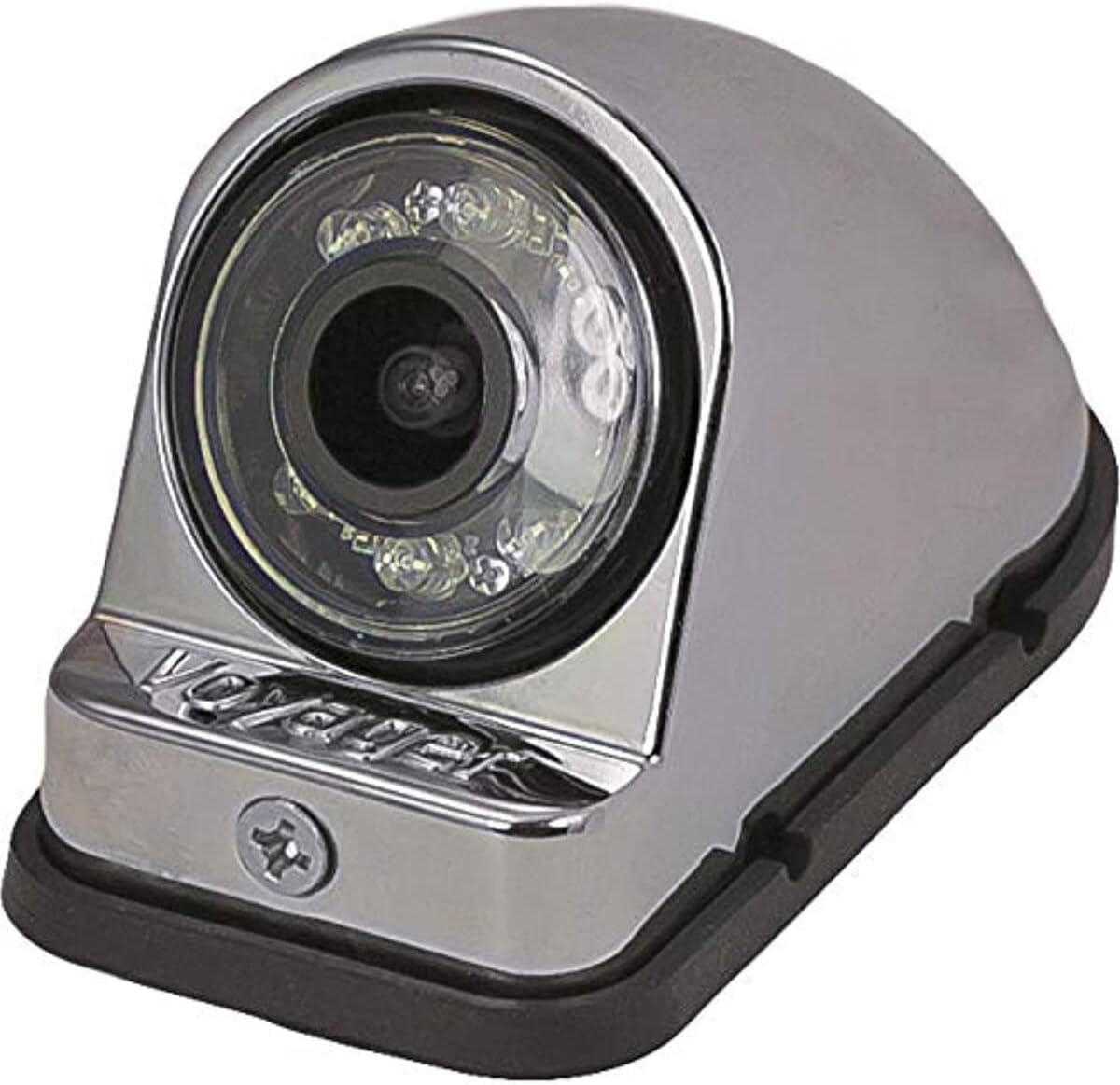 Amazon.com: Voyager VCMS50RCM Color CMOS IR LED Camera, Chrome Housing ...