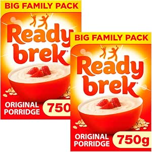 Breakfast Bundle Consisting of Ready Brek Smooth Porridge Oats Original ...