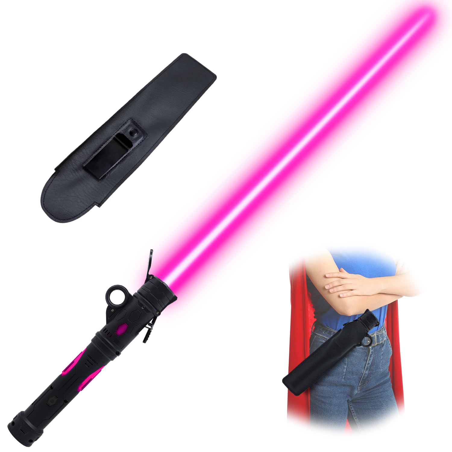 Anndofyanndofy Light Up Saber For Kids Led Light Swords Set ...