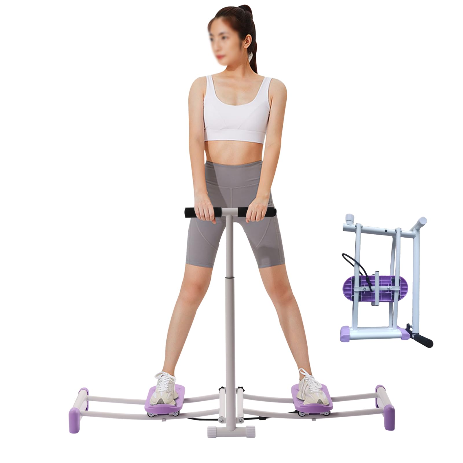 Amazon.com : NATICRISI Leg Trainer Ski Training Machine, Leg Exercise ...