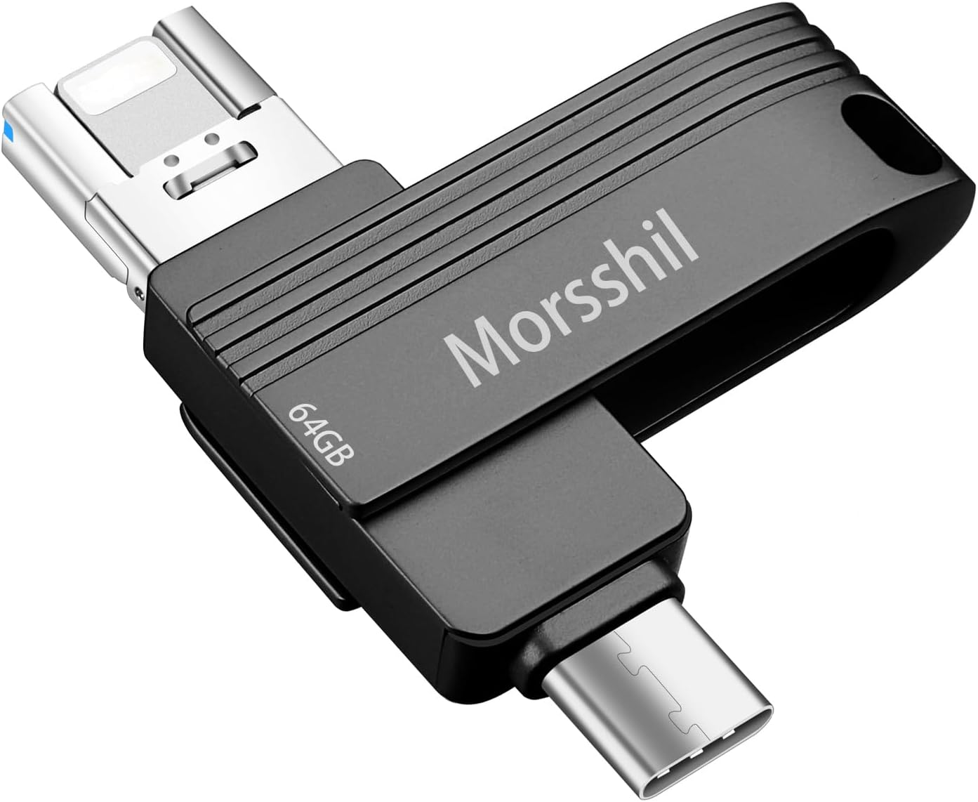 Amazon.com: 64GB USB3.0 Flash Drive for iOS,3 in 1 Phone Photo Stick ...