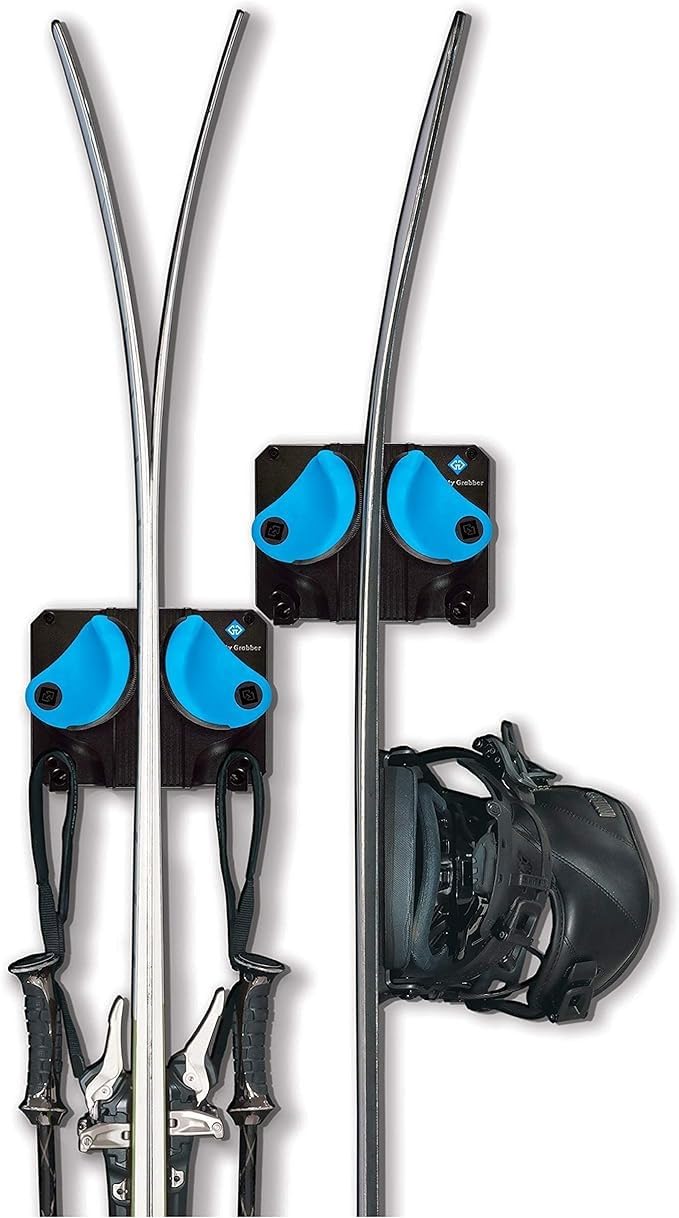 Snapklik.com : Gravity Grabber - Ultimate Wall Storage Rack For Skis ...