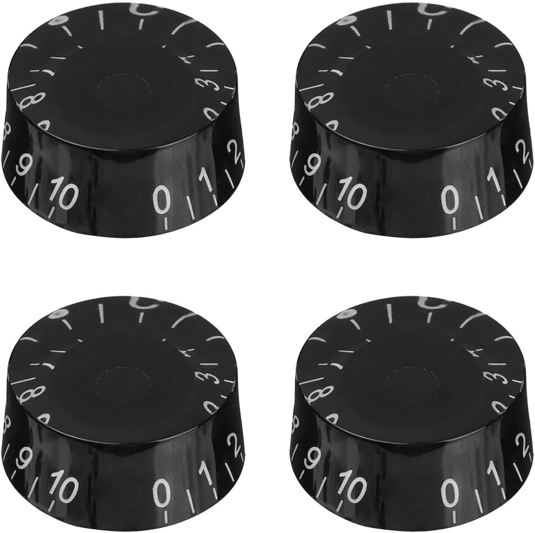 Amazon.com: Vintage Forge Black Speed Knobs Compatible with Gibson Les ...