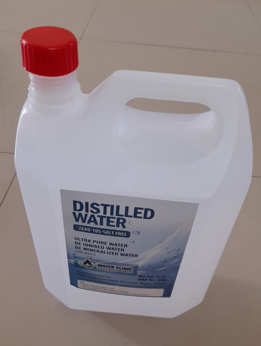 VITSZEE Distilled Water | H2O | Pure Di-Ionised Distilled Water For ...