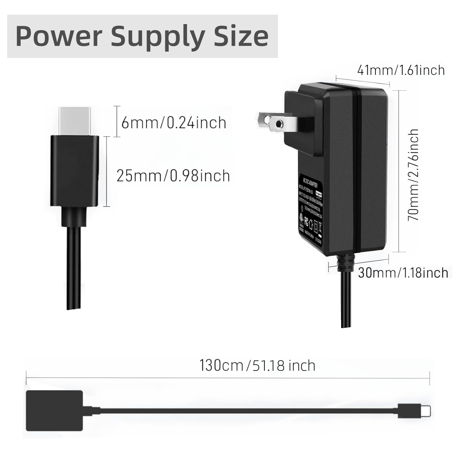 Snapklik.com : RasTech PD 27W Power Supply For Raspberry Pi 5 51V 5A ...