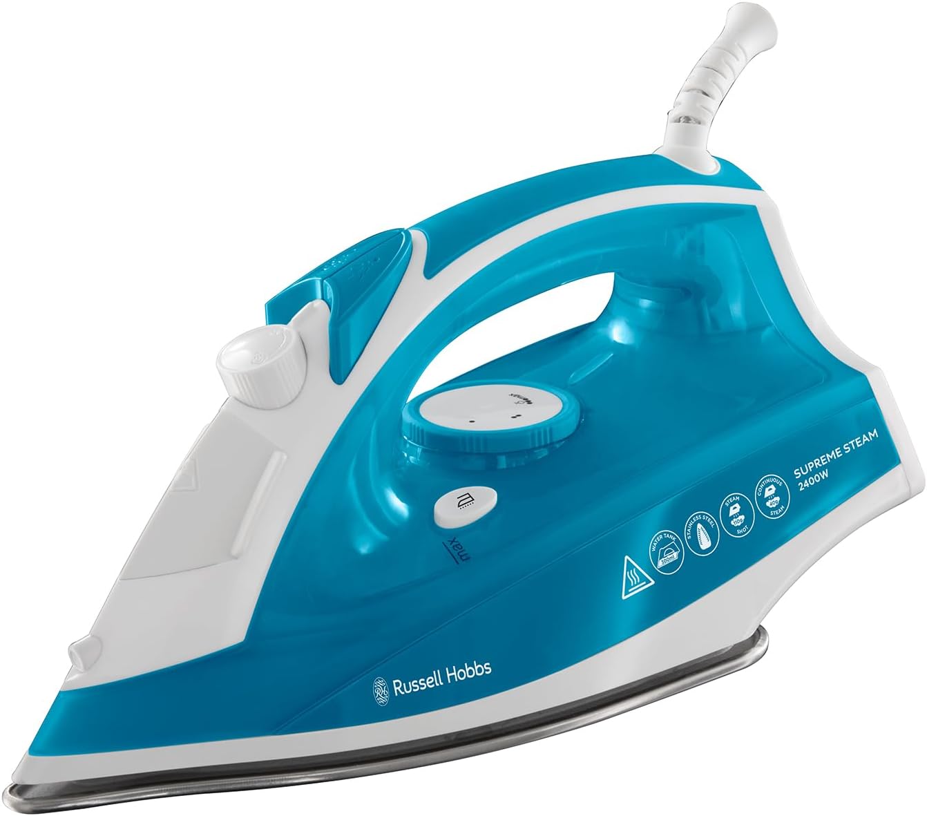 Russell Hobbs Supreme Steam Iron, Powerful vertical steam function, Non ...