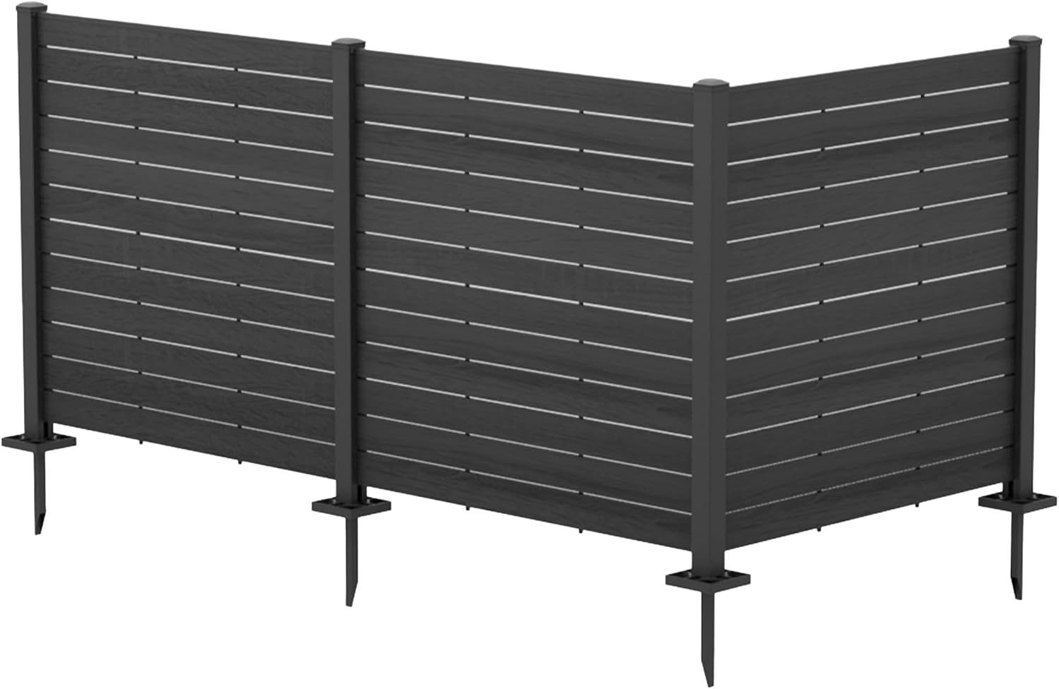 Amazon.com : Kozyard 50" W x 48" H Outdoor Privacy Screens Aluminum ...