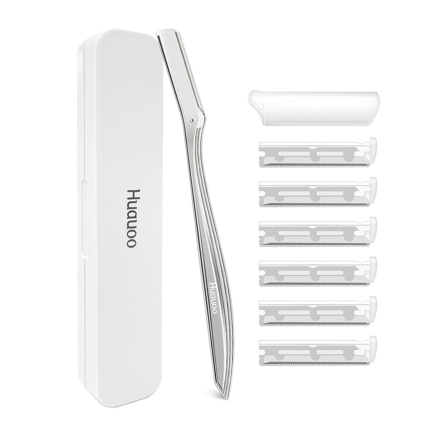 Amazon.com: Dermaplane Razor for Women Face, Stainless Steel Handle ...