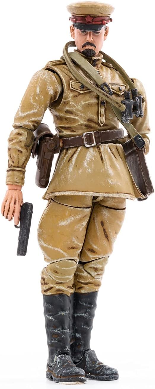Amazon.com: JOYTOY 1/18 Action Figures 4-Inch WWII Soviet Officer ...