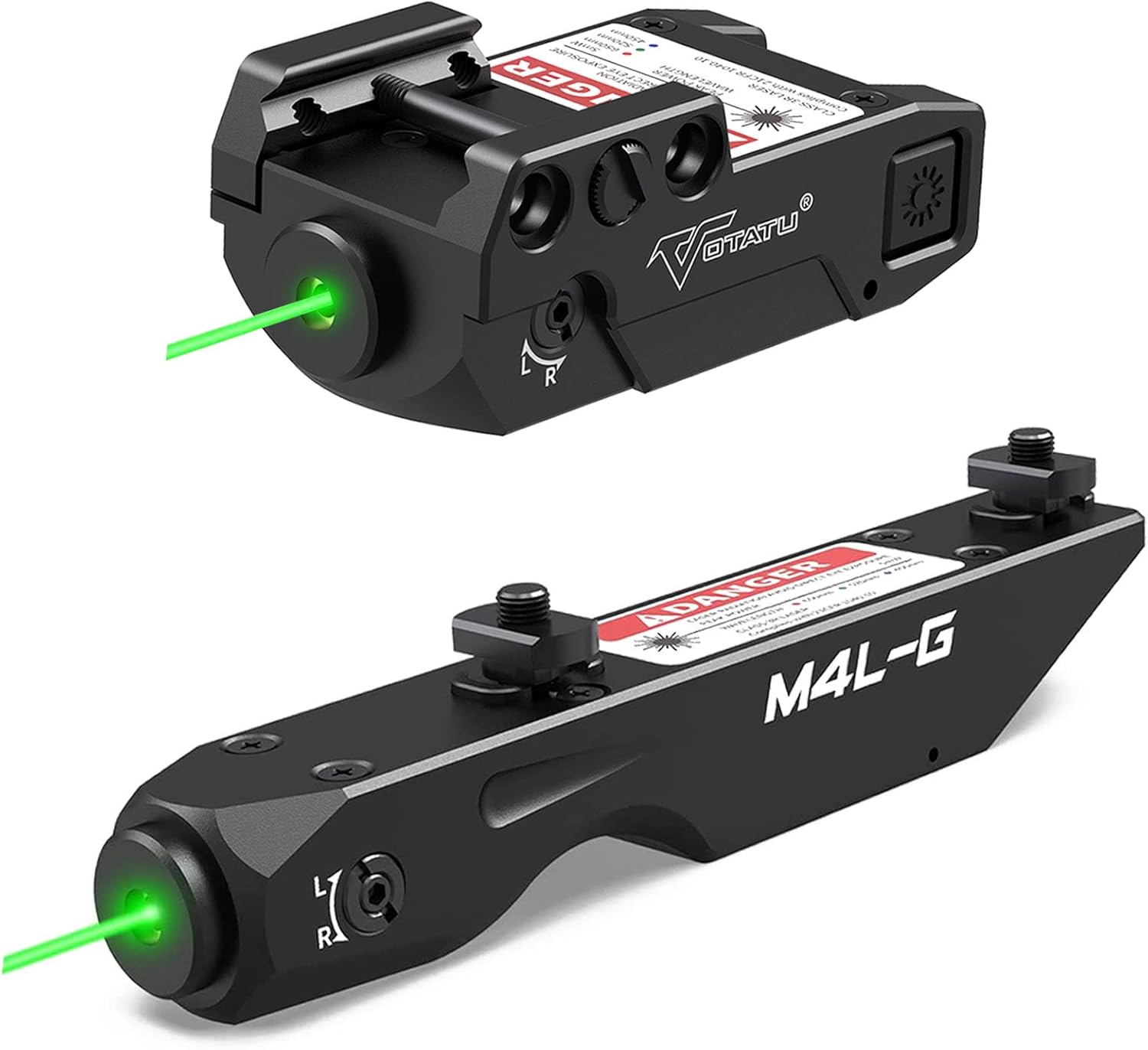 Amazon.com: Votatu M4L-G Green Laser Sight Compatible with M-Lok and ...