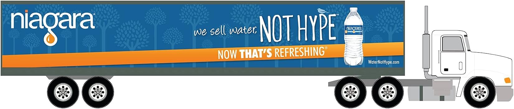 Amazon.com: Niagara Purified Drinking Water Pallet - 16.9 oz - 40pk ...