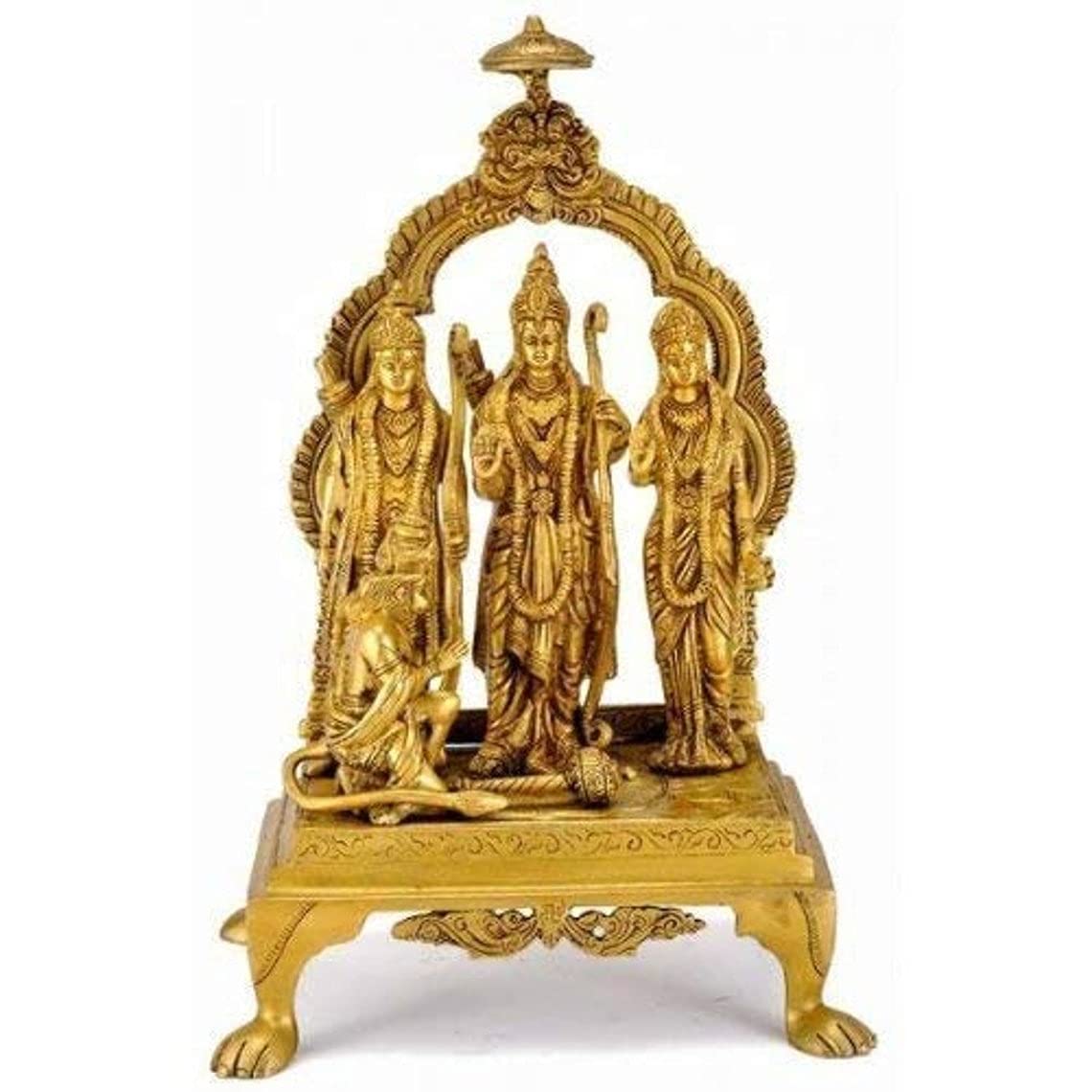 Buy Handmade Brass Antique ram darbar Statue in Brass, Lord Rama, Lord ...