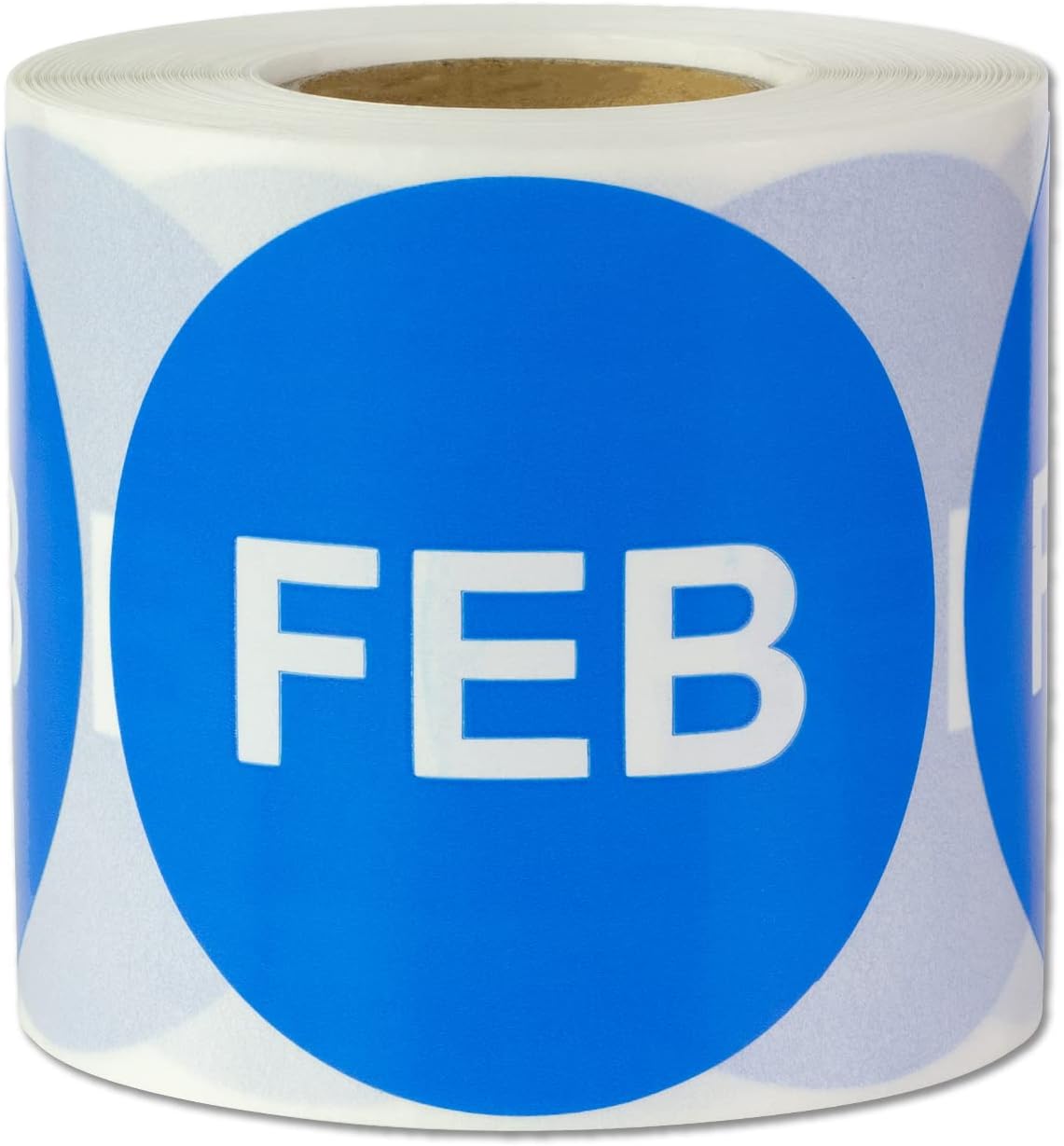 Amazon.com : February, Months of The Year (2 inch, Blue - 600 Labels ...