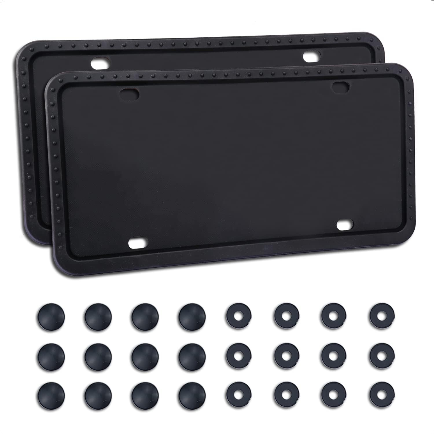 Amazon.com: RLB-HILON Front License Plate Bracket Compatible with Dodge ...