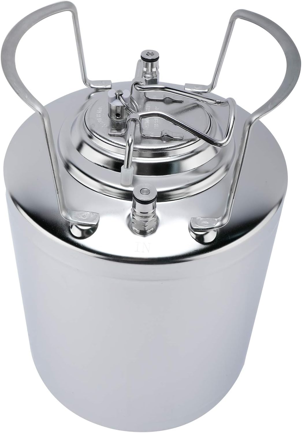 Amazon.com: LuckyHigh 2.65 Gallon (10 L) Mini Beer Barrel 304 Stainless ...