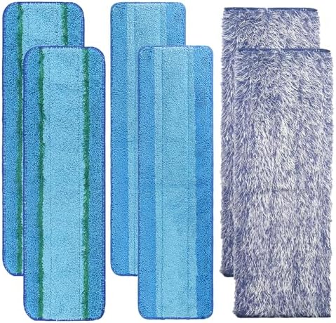 Amazon.com: 6 Pack Microfiber Cleaning Replacement Pad for Bona Mop ...