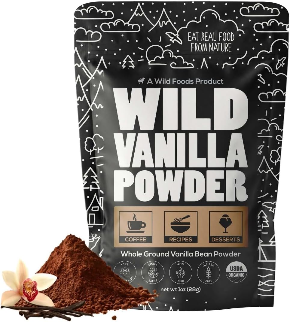 Amazon.com : Vanilla Bean Powder - 100% Pure Ground Madagascar Vanilla ...