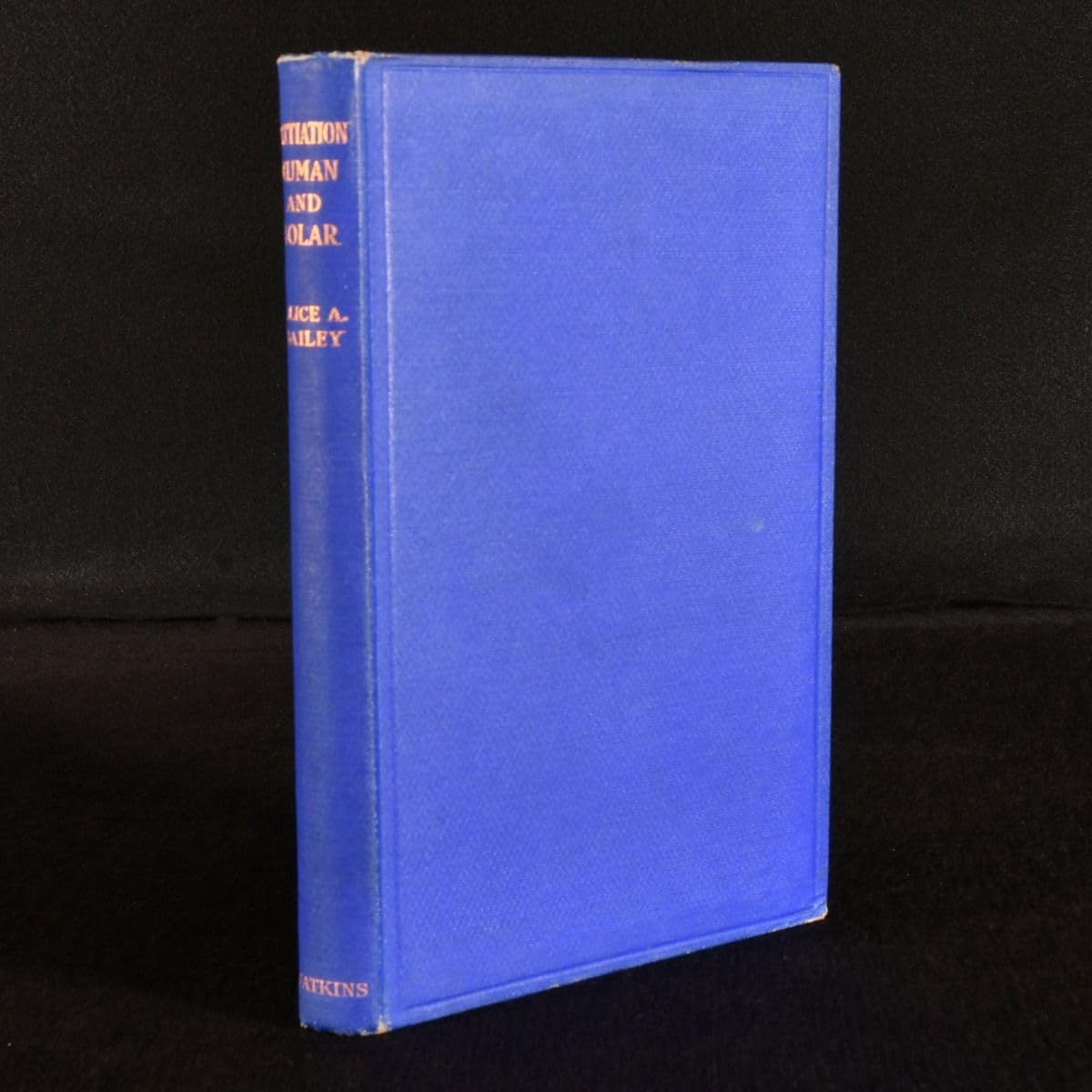 Initiation Human And Solar: Alice A. Bailey, None: Amazon.com: Books