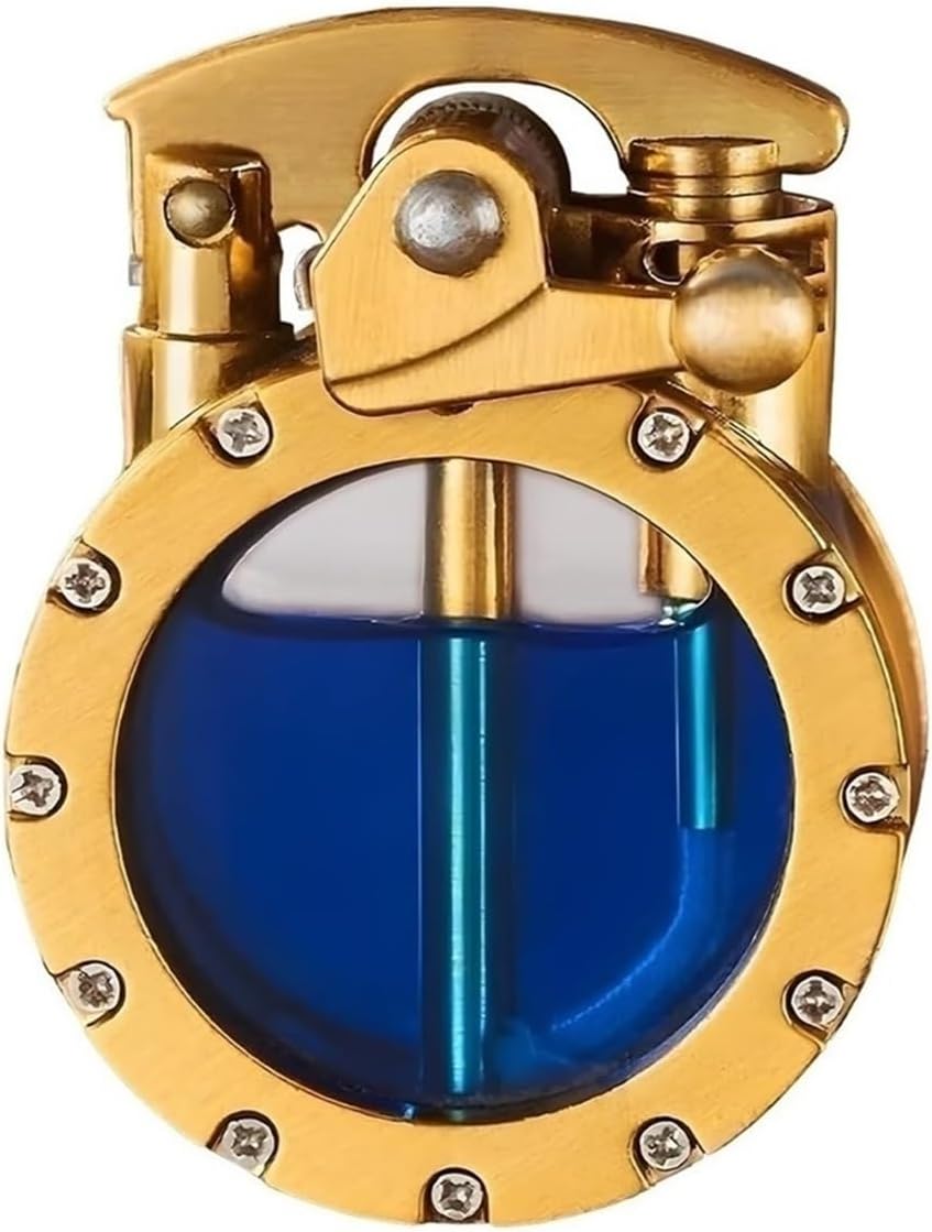 Amazon.co.jp: Retro Antique Lighter, Creative Clear Bottle Design ...