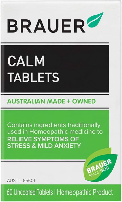Brauer Natural Calm 60 Tablets : Amazon.com.au: Health, Household ...