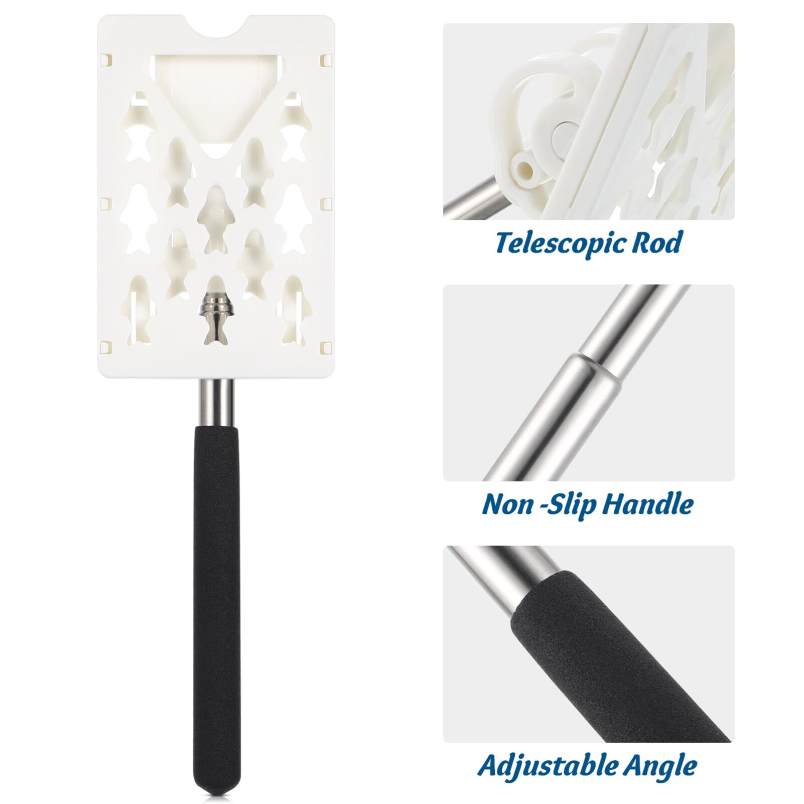 Telescopic Card Holder Reacher Telescopic Rod Card Holder Garage ...