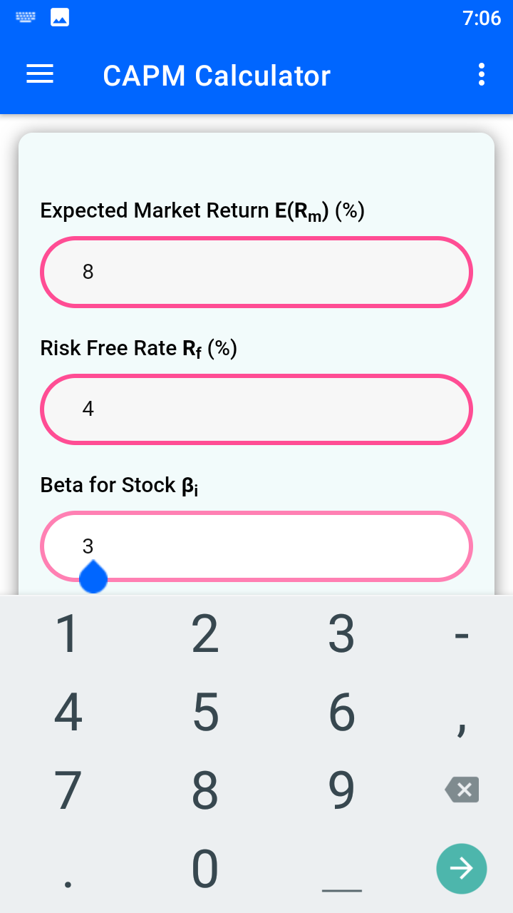 CAPM Calculator-Amazonアプリストアのアプリ