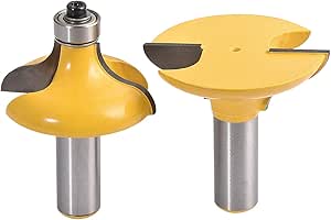 Tenons Router Bit Set 1/2" Shank Entry Door Milling Cutters Woodworking ...