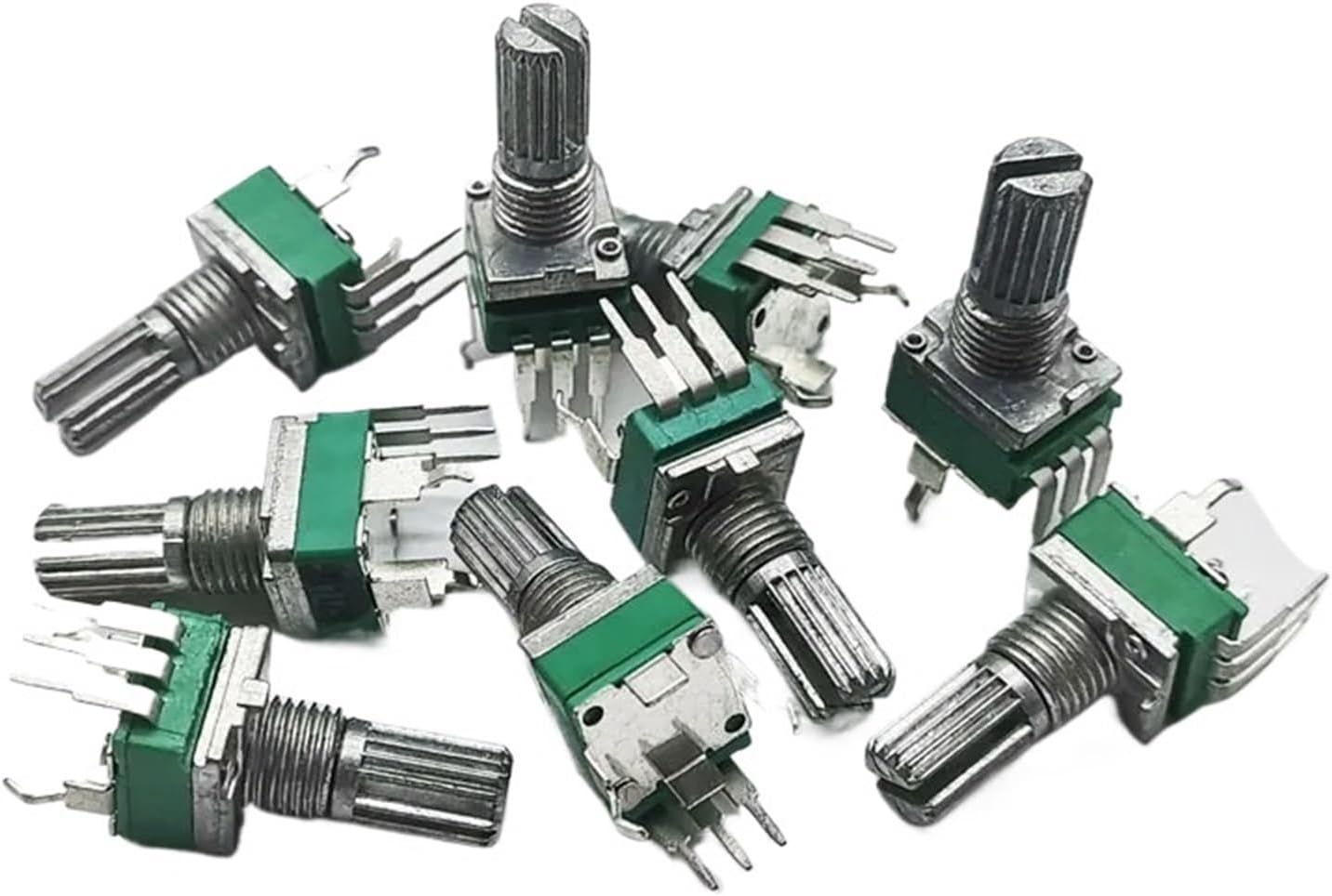 KNUUXHDDK 50pcs precision adjustable potentiometer RK097N 097 Vertical ...