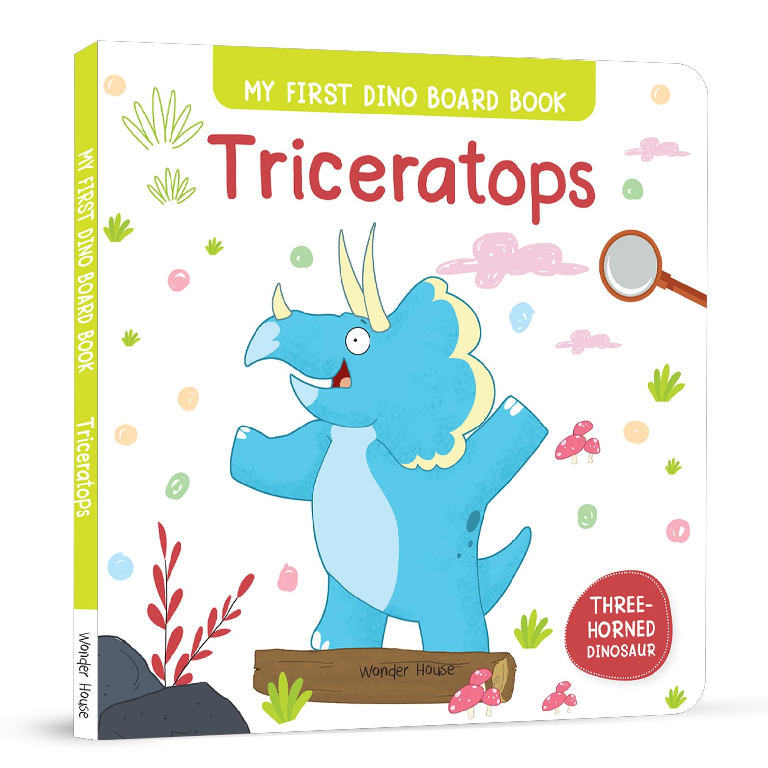 Triceratops: My First Dino Board Book|Age Group: 3+|Illustrated Dino ...