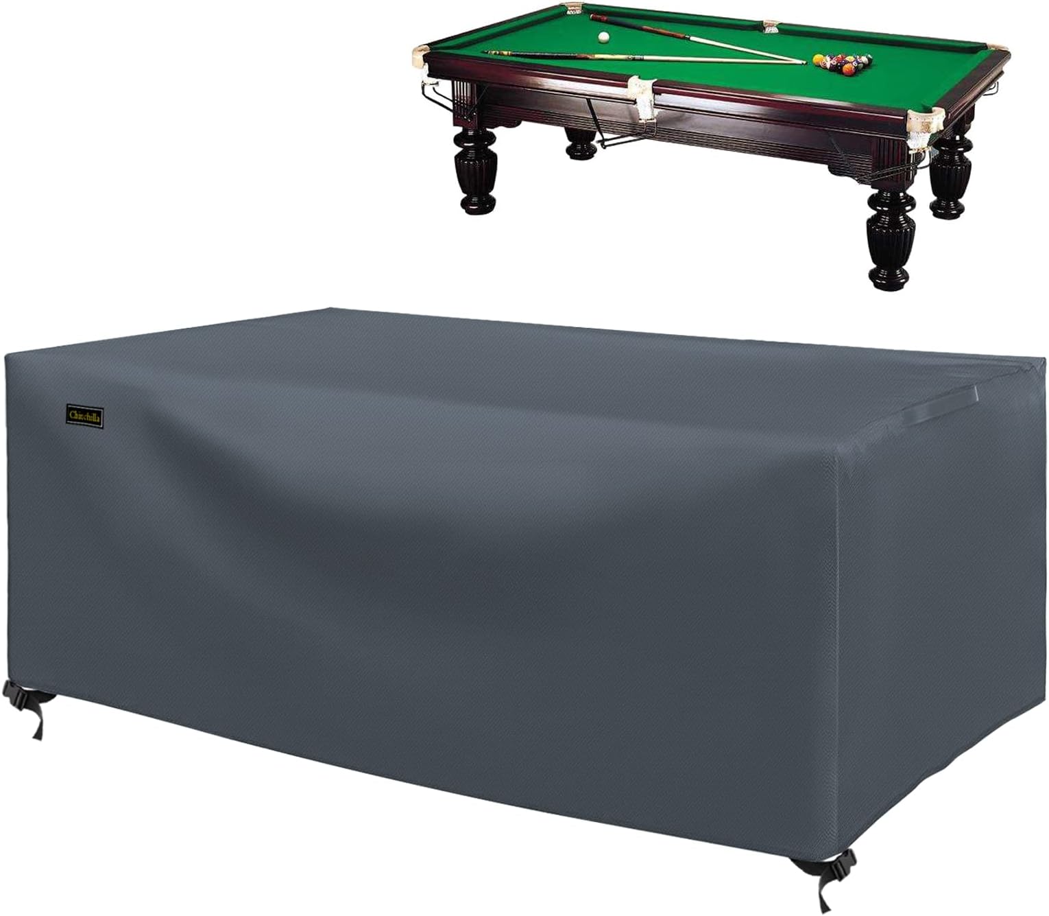 Amazon.com : Shieldo 7/8/9FT Heavy Duty Leatherette Billiard Pool Table ...