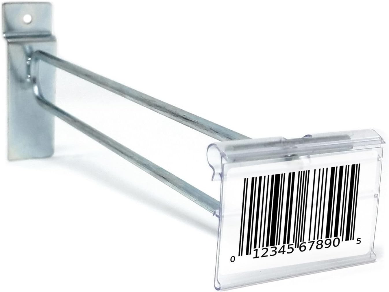 Amazon.com: 8" Zinc Slatwall Flip Up Scanner Hooks w/ 2" L X 1.25" H ...