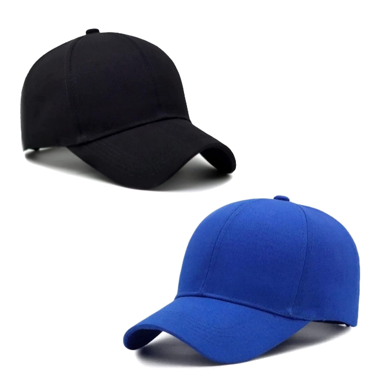 Buy Plain Adjustable caps Fit for Men and Women Use for Workout ...