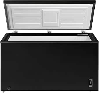 Cookology CCFZ420BK Freestanding Chest Freezer 418L Capacity for ...