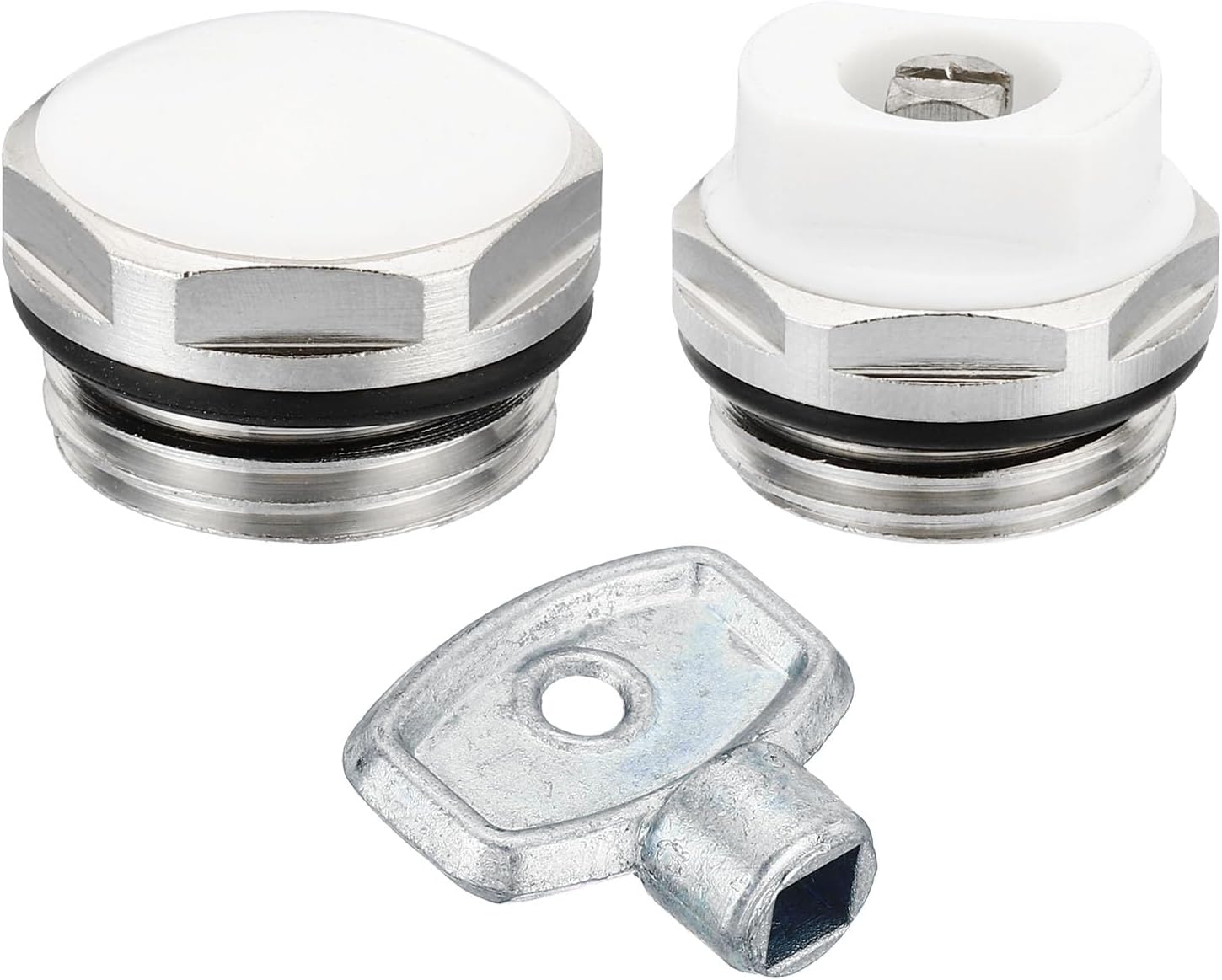 Amazon.com: PATIKIL 1/2" BSP Male Thread Manual Radiator Air Vent Plug ...