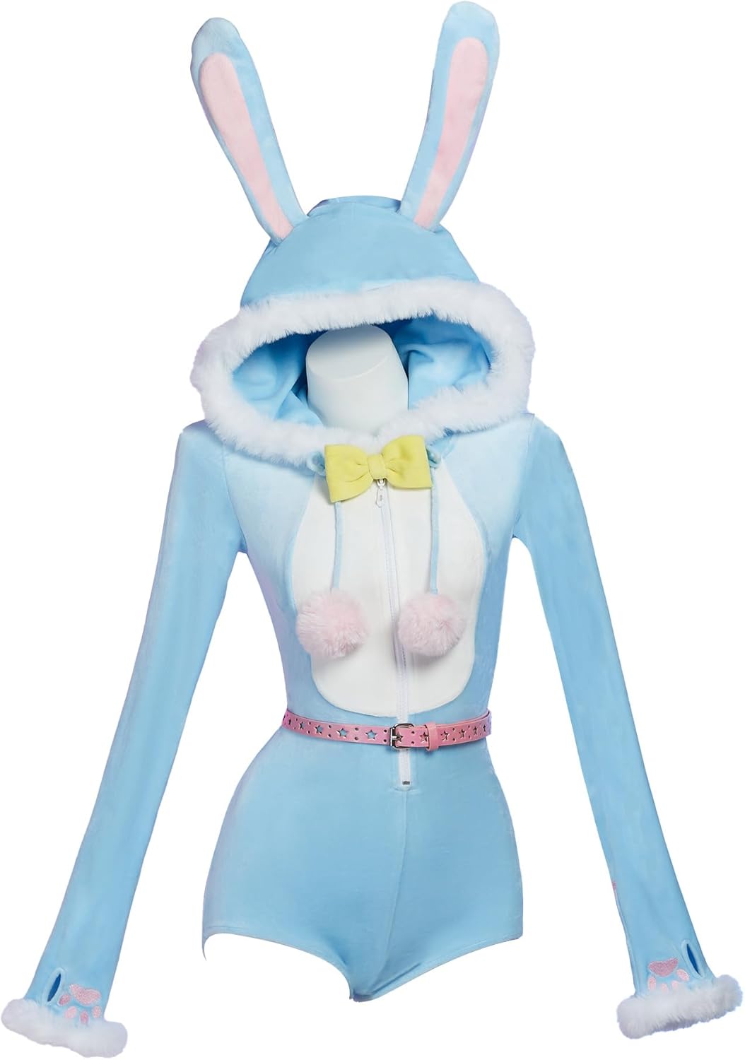 Amazon.com: Mobbunny Easter Bunny Costume Rabbit Romper Onesie Plush ...