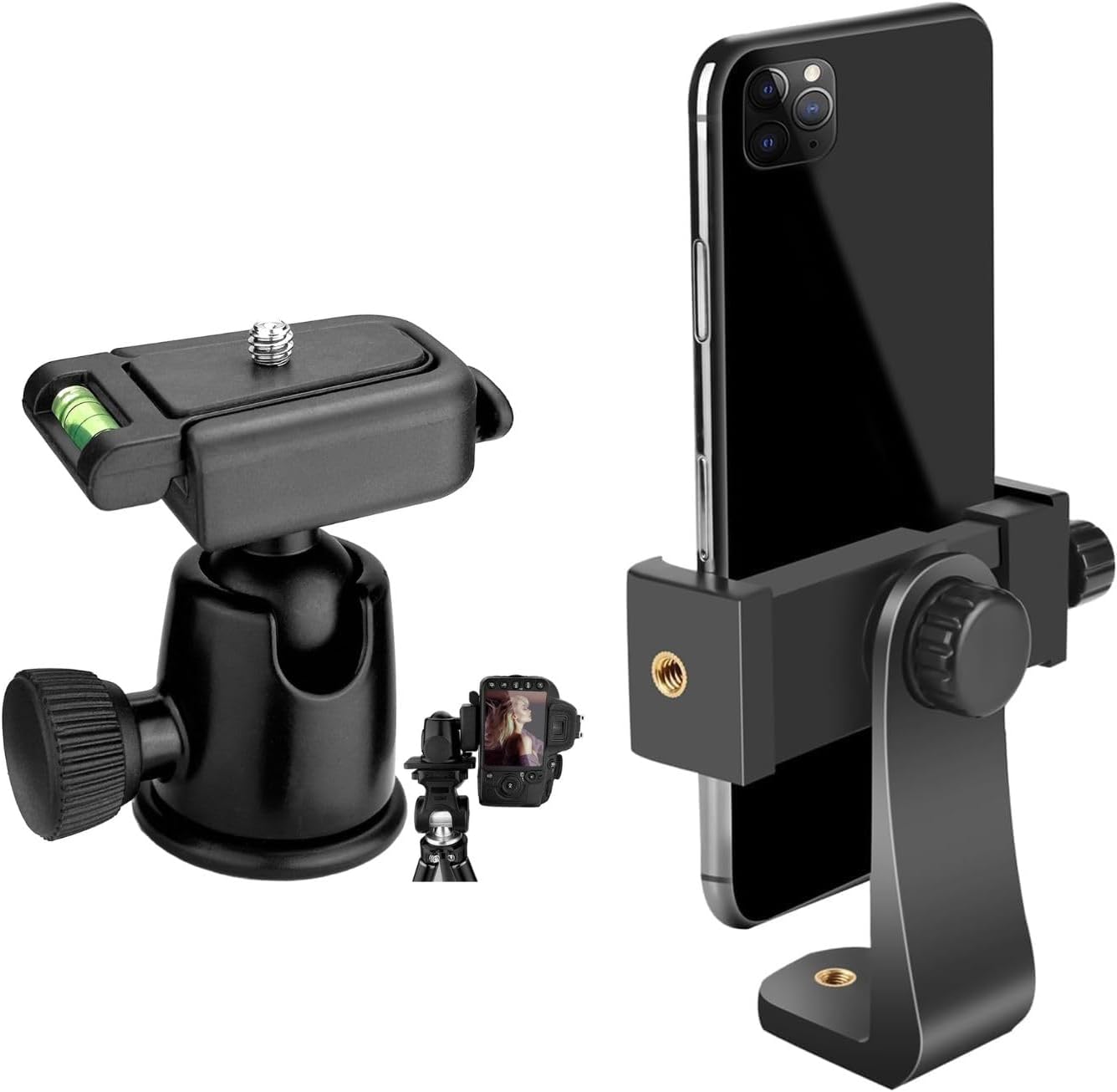 Amazon.com: Universal Mount Adapter,iBrabe Holder for Smart Phones 2.3 ...