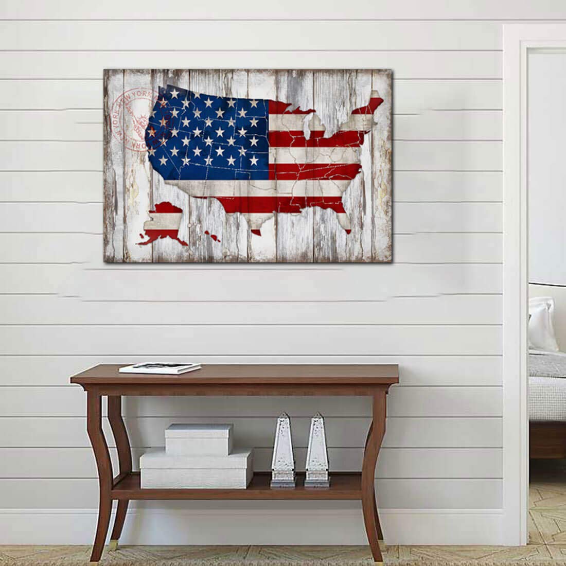 Usa Map American Flag Background Map Shaped Flag Of The United States