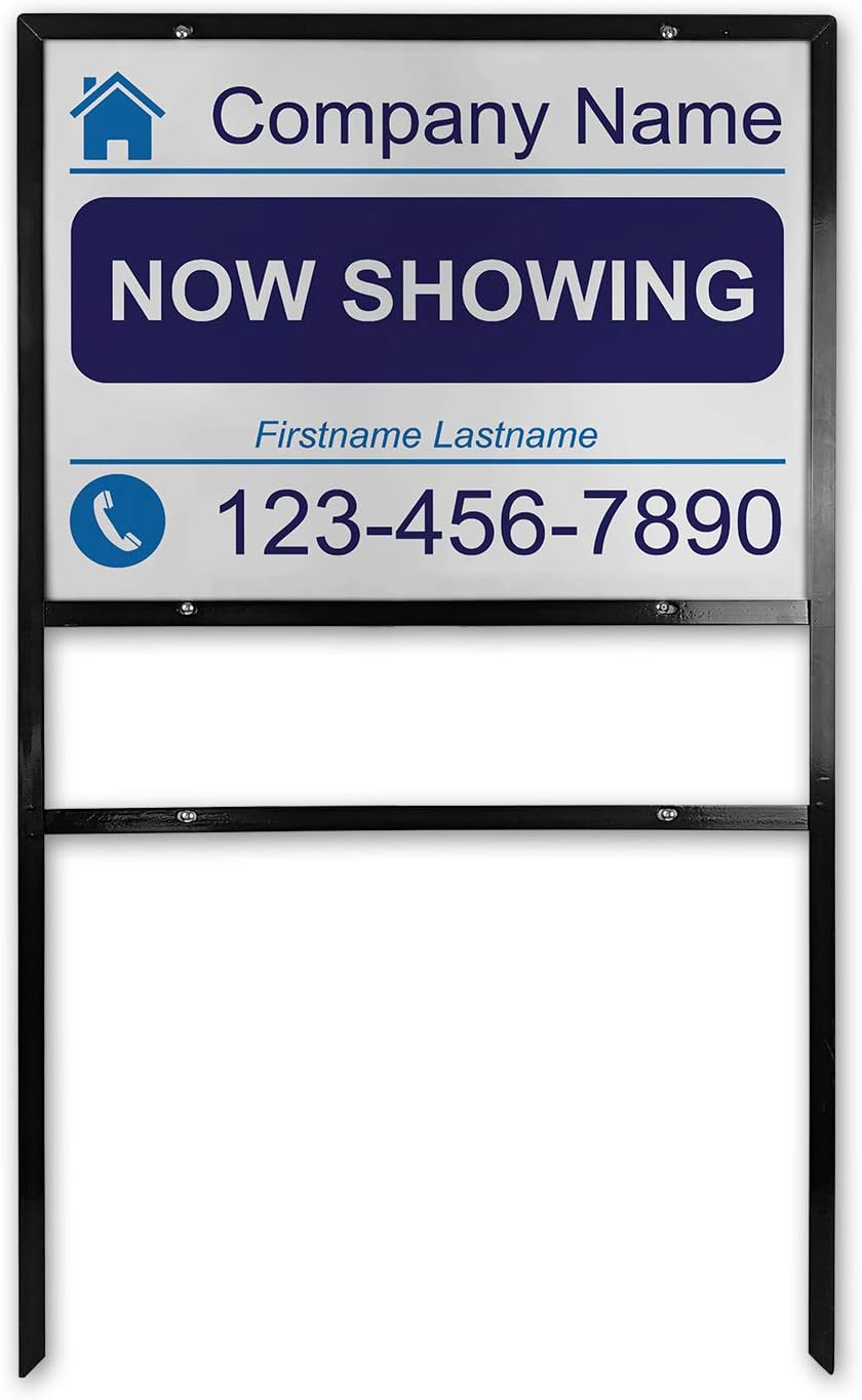 Amazon.com : Personalized Real Estate Sign Kit │Custom 24" W x 18" H ...