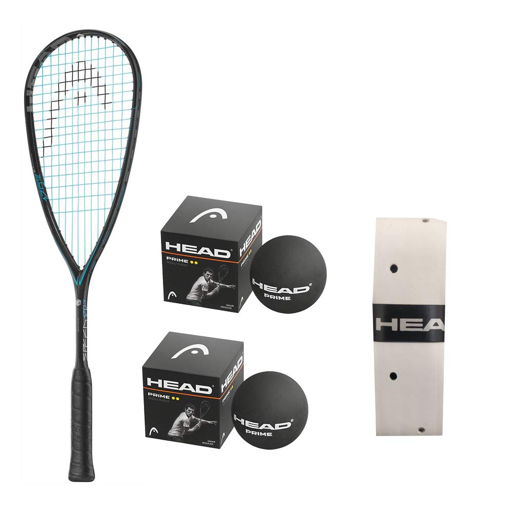 Buy HEAD Squash Racket Graphene Touch Speed 120 SB with Prime Double ...