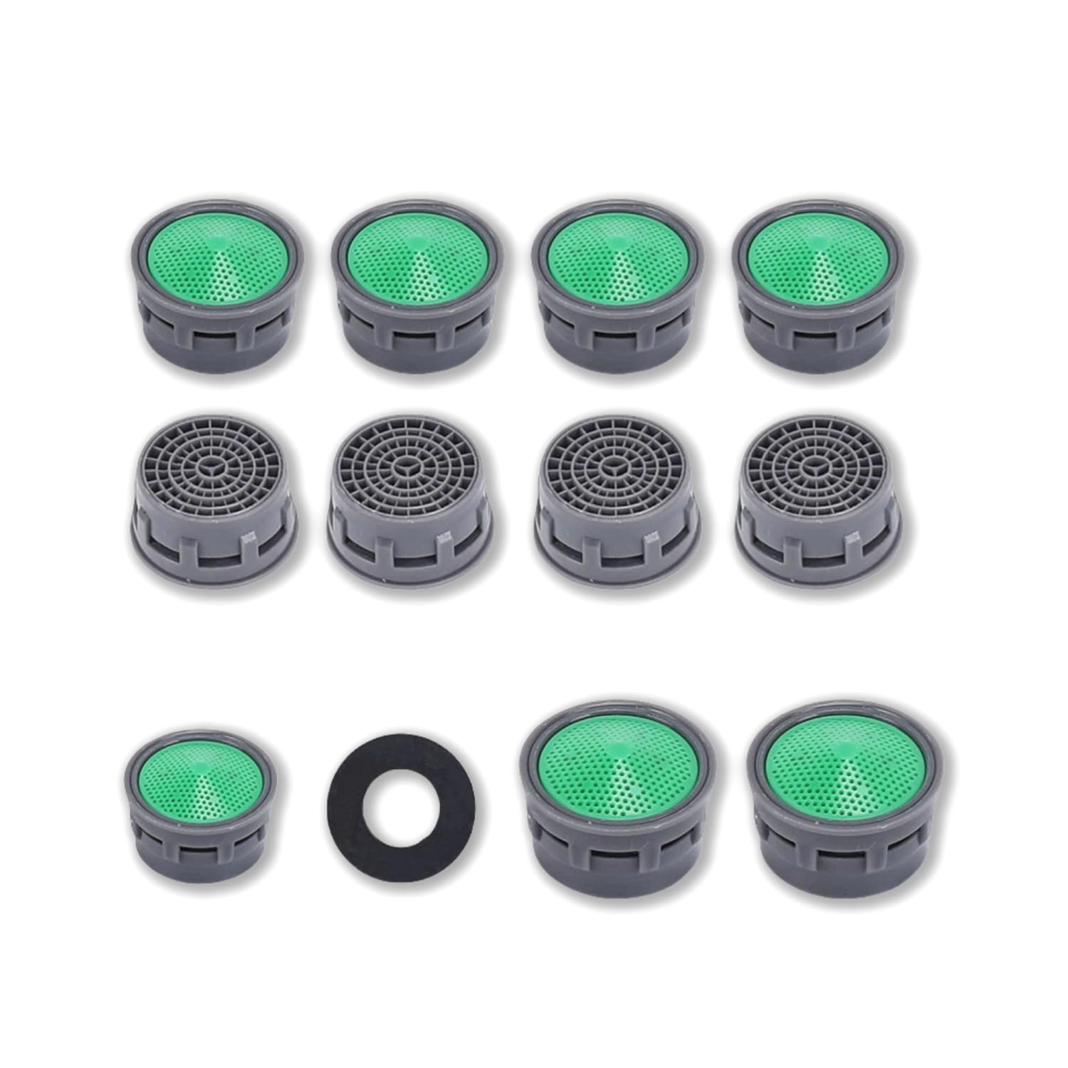 YiiSeeJo 20 Pcs Faucet Aerator 2.2 GPM, Insert Faucet Aerators ...