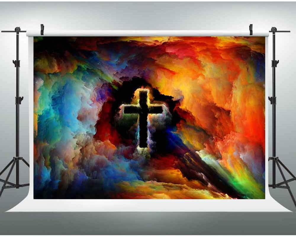 Amazon.com : EOA 7(W) x5(H) FT Watercolor Art Cross Photography ...