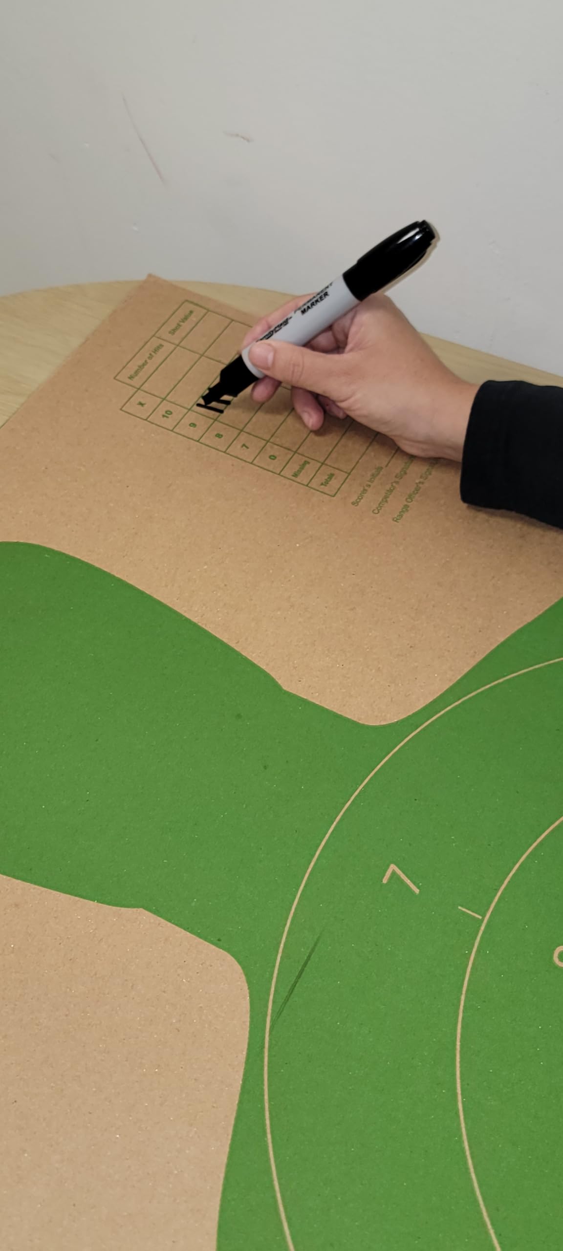 Snapklik.com : Cardboard Shooting Targets, 50 Yard Police Silhouette ...