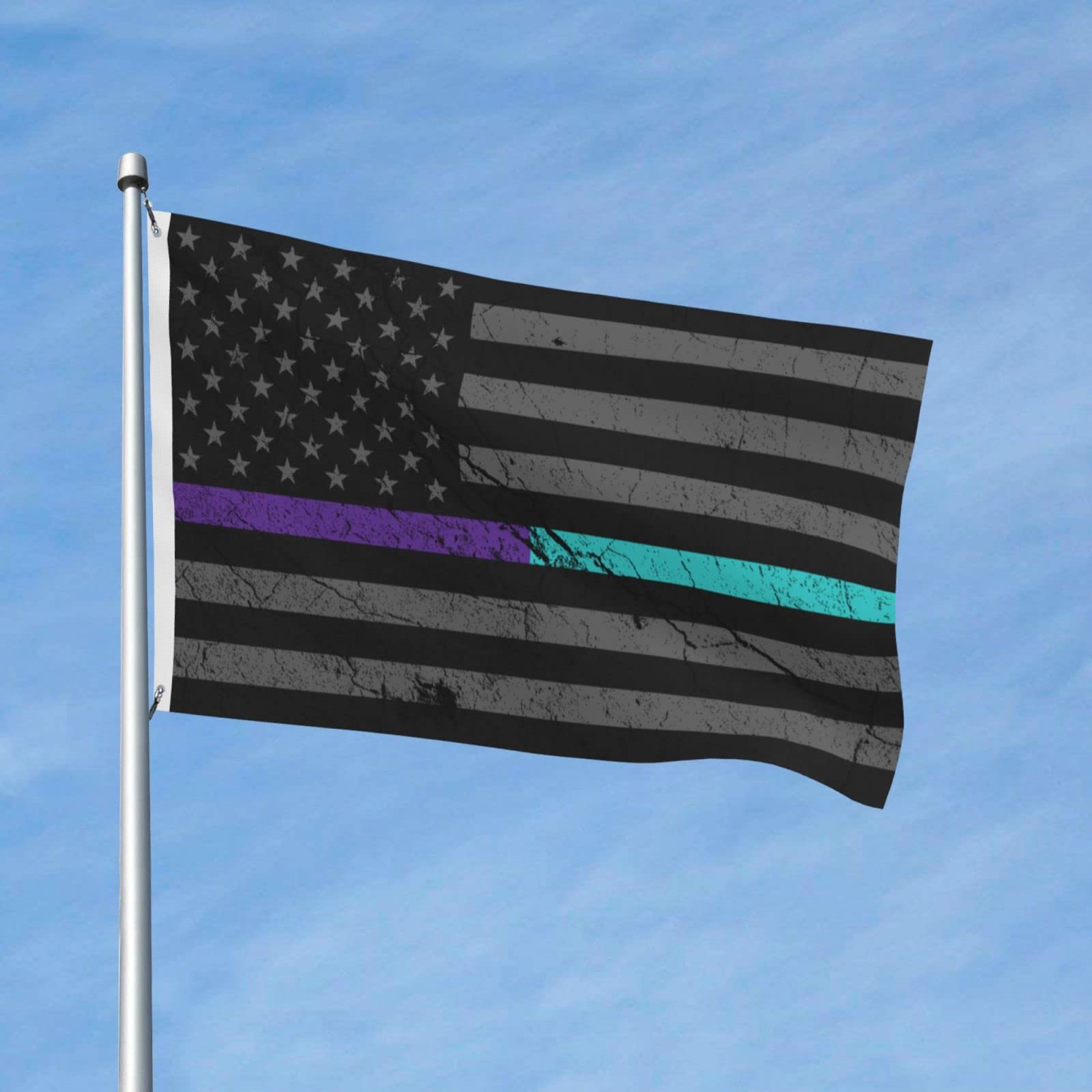 Bandeira Americana Roxa